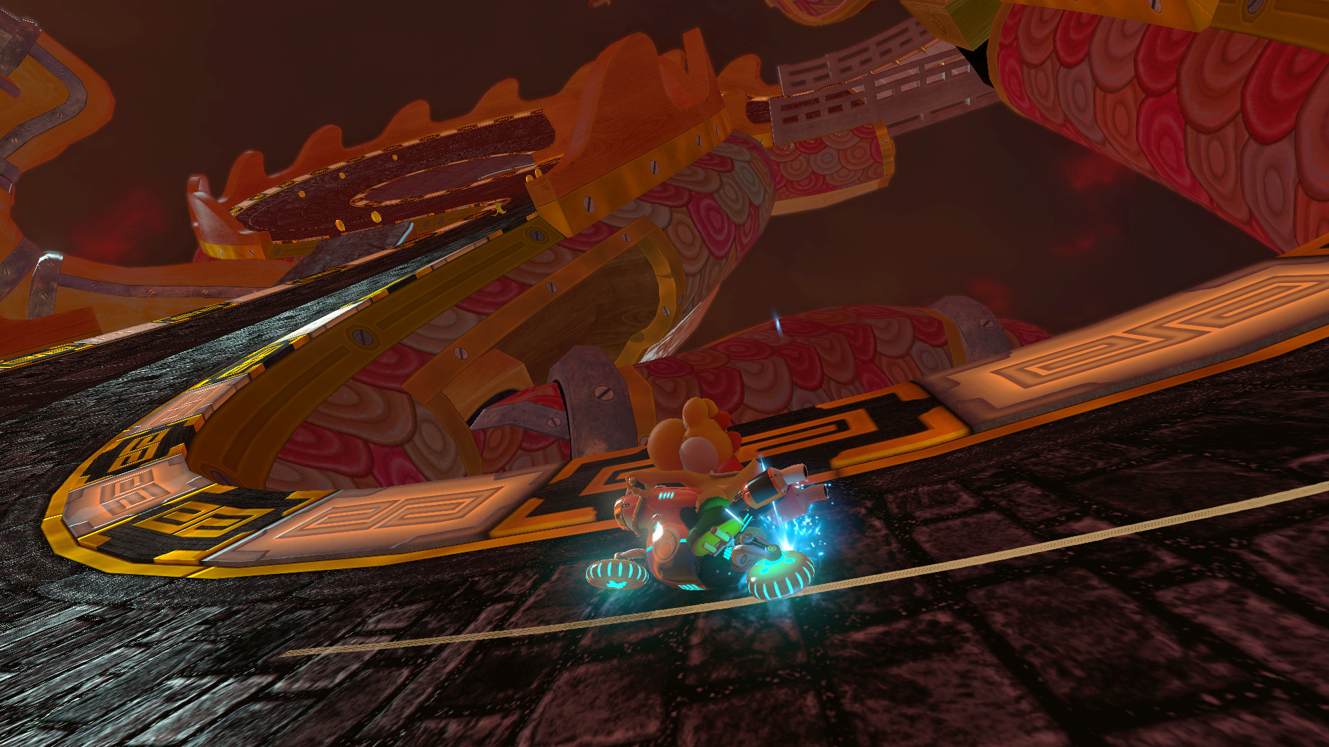 Fury of Fire Dragon Mod for Mario Kart 8 Deluxe | MK8D Mods