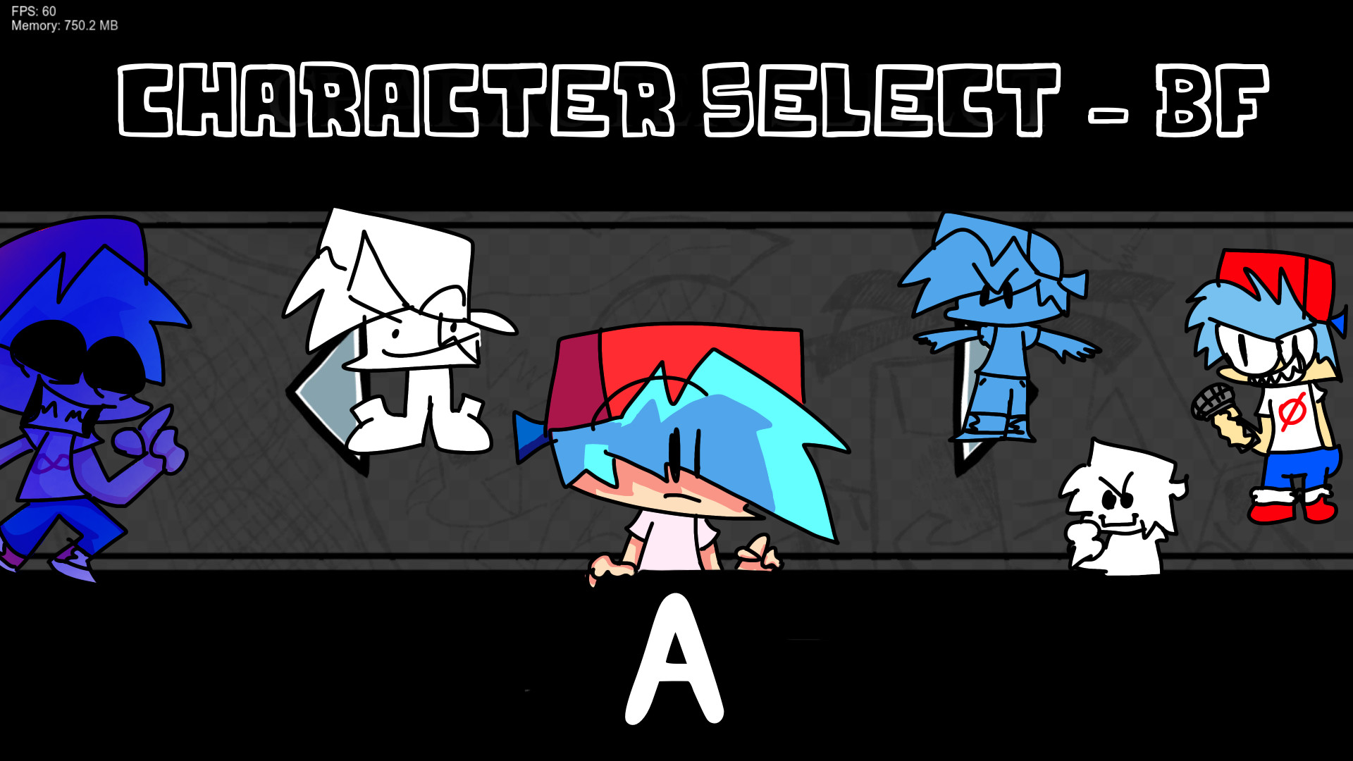 BF Select Mod for Friday Night Funkin' | FNF Mods