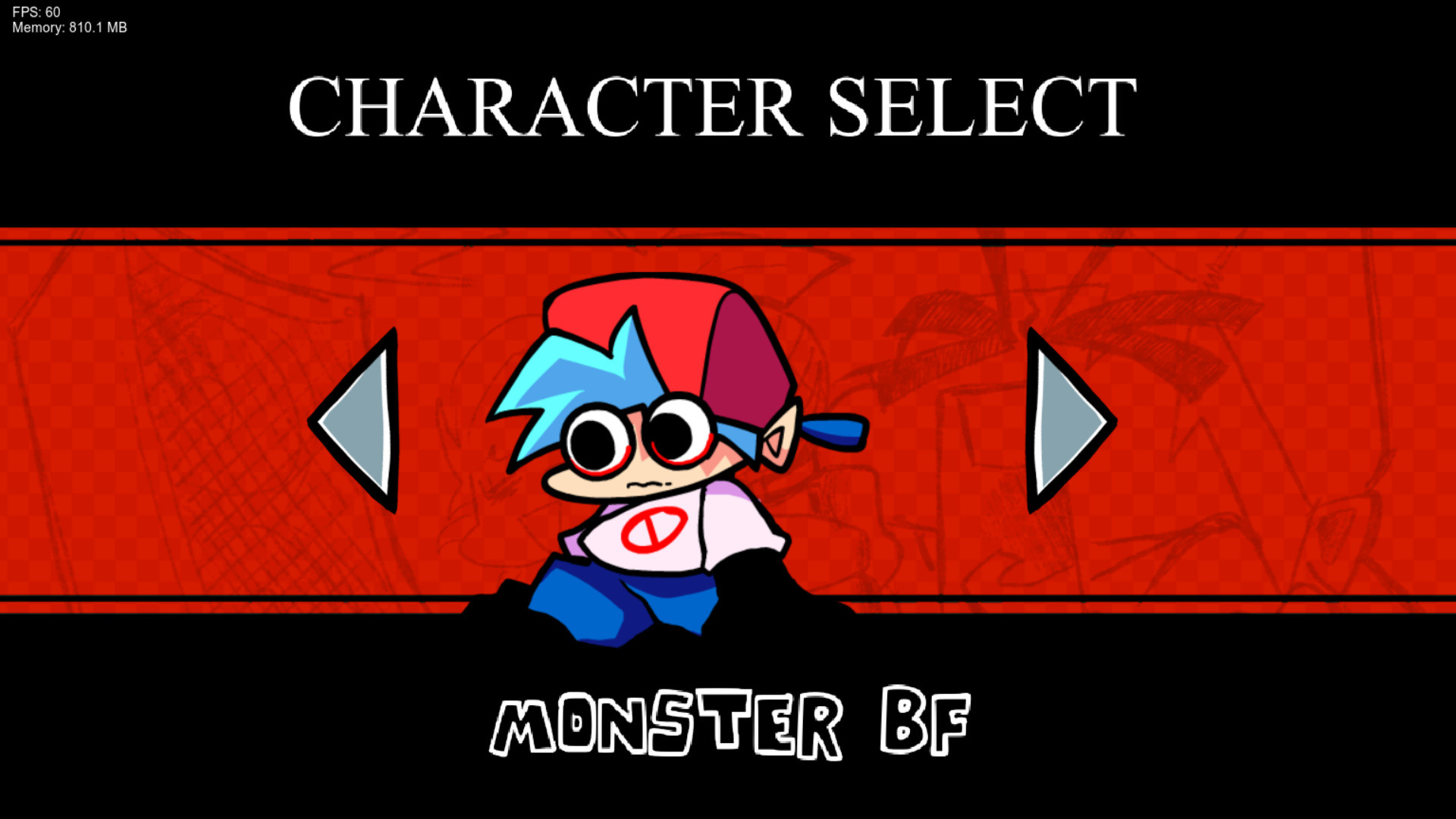 BF Select Mod for Friday Night Funkin' | FNF Mods