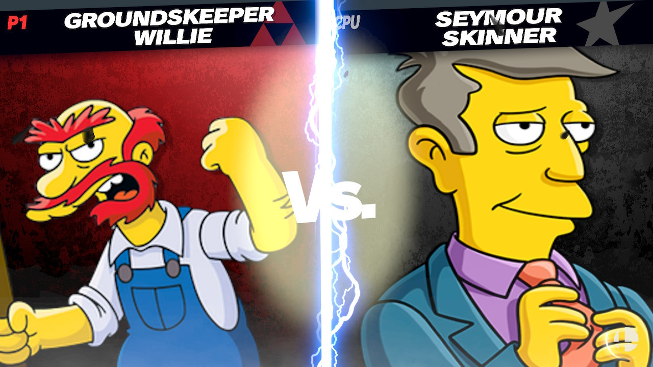 Groundskeeper Willie Mod for Super Smash Bros. Ultimate | SSBU Mods