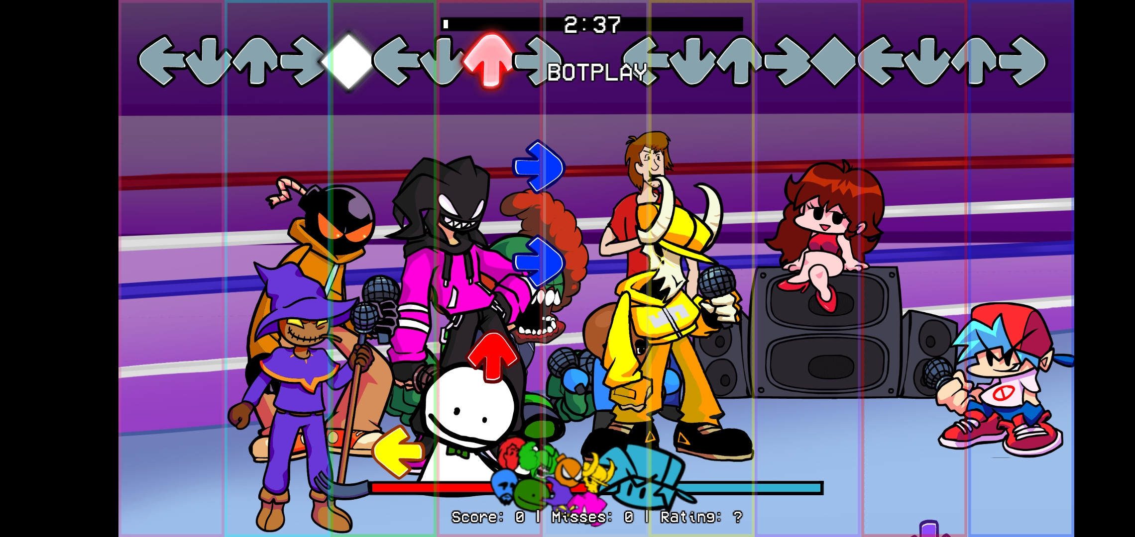 8P Final Destination in PE (UPDATE) Mod for Friday Night Funkin' | FNF Mods