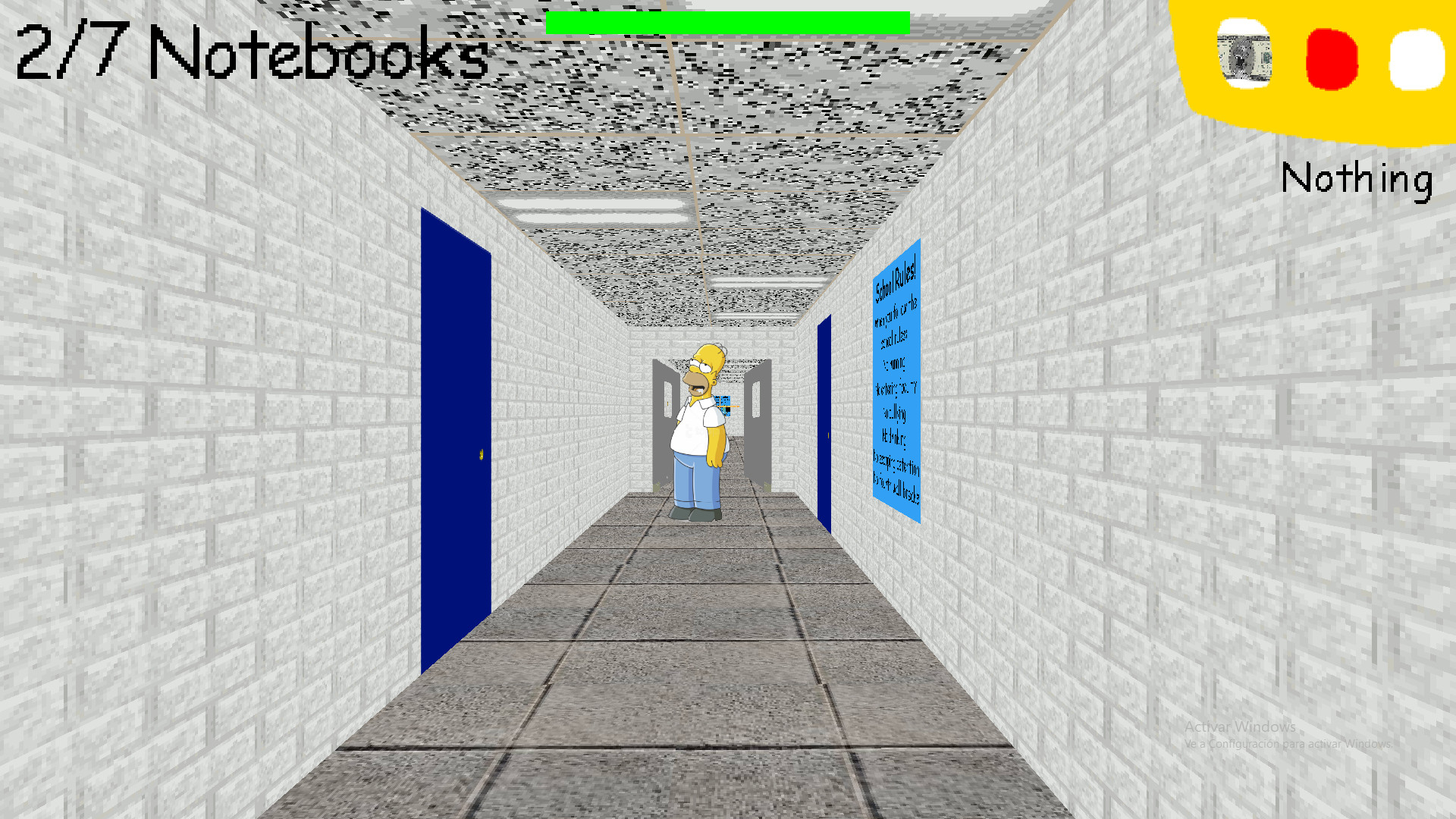 The Simpson Basics Mod for Baldi's Basics | Baldi Mods