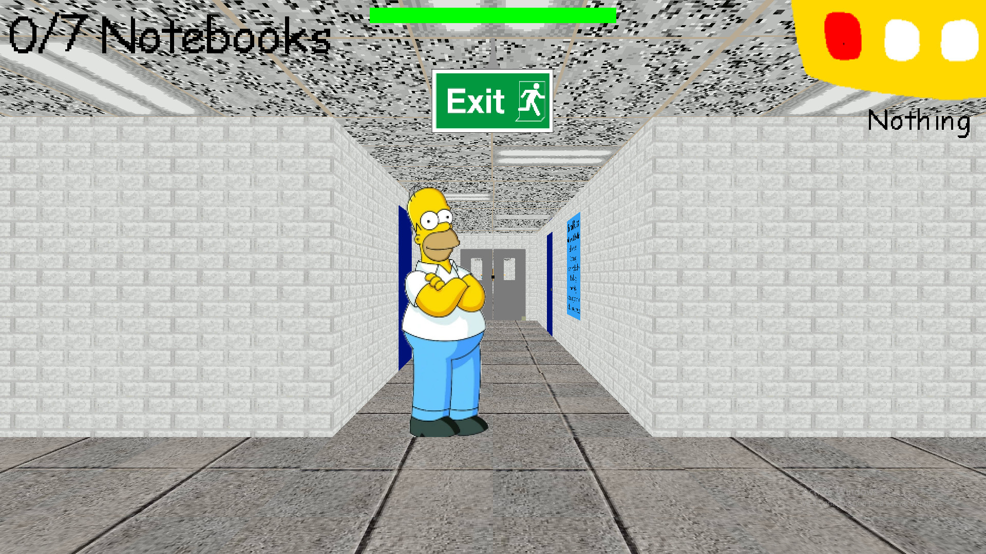 The Simpson Basics Mod for Baldi's Basics | Baldi Mods