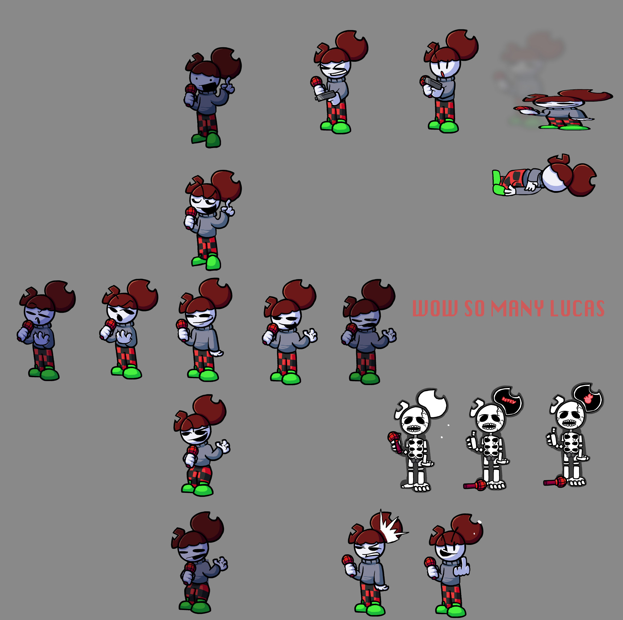 Playable Lucas [Friday Night Funkin'] [Mods]