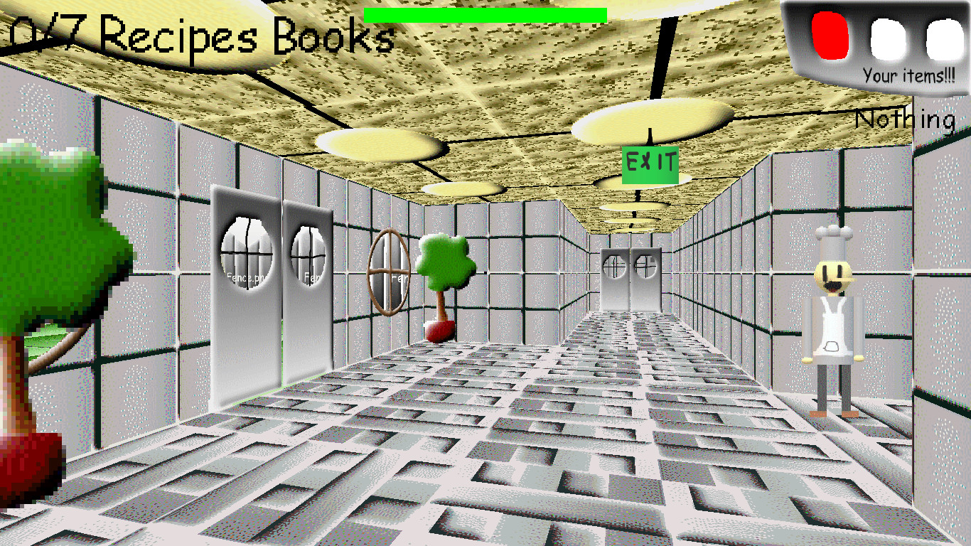 Chef's Basic kitchen lesson Mod for Baldi's Basics | Baldi Mods