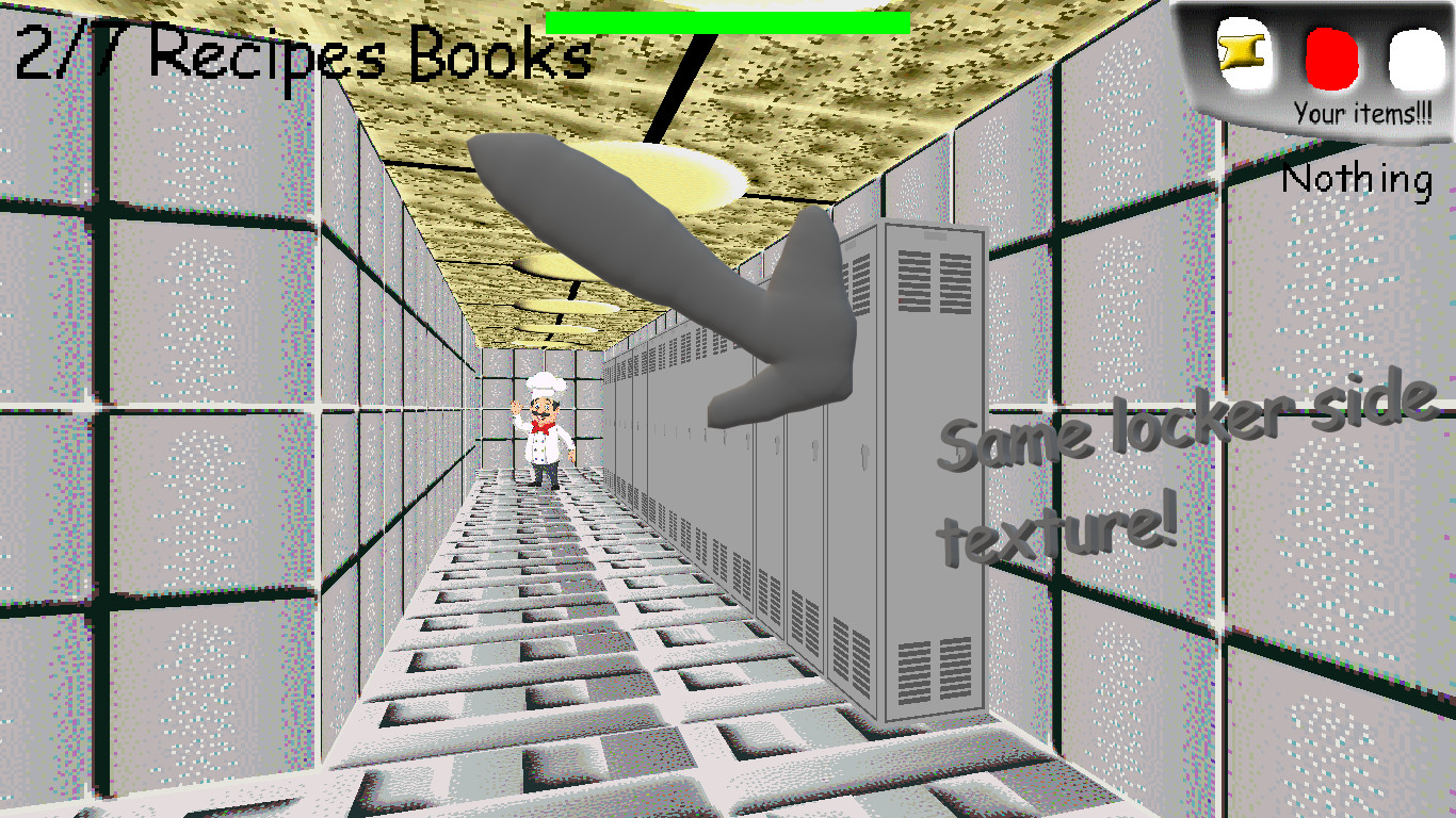 Chef's Basic kitchen lesson Mod for Baldi's Basics | Baldi Mods