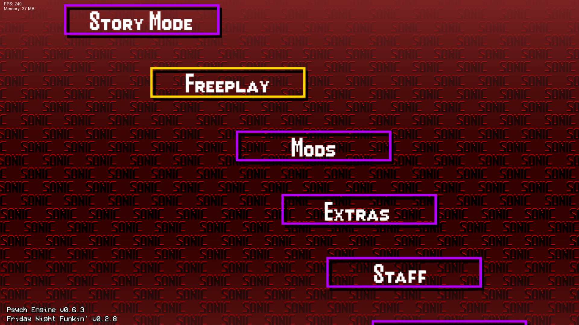 [SENSITIVE CONTENT] VS Sonic.EXE V2.5 Psych Port Mod for Friday Night ...
