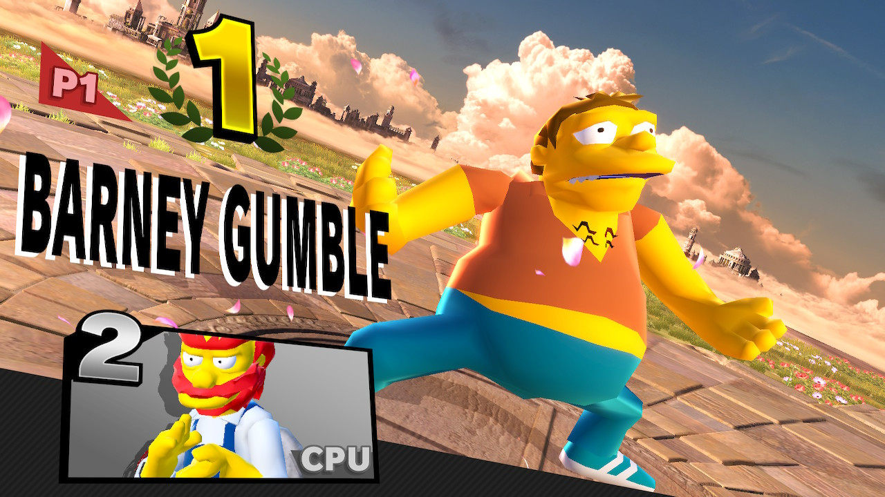 Barney Gumble Mod for Super Smash Bros. Ultimate | SSBU Mods