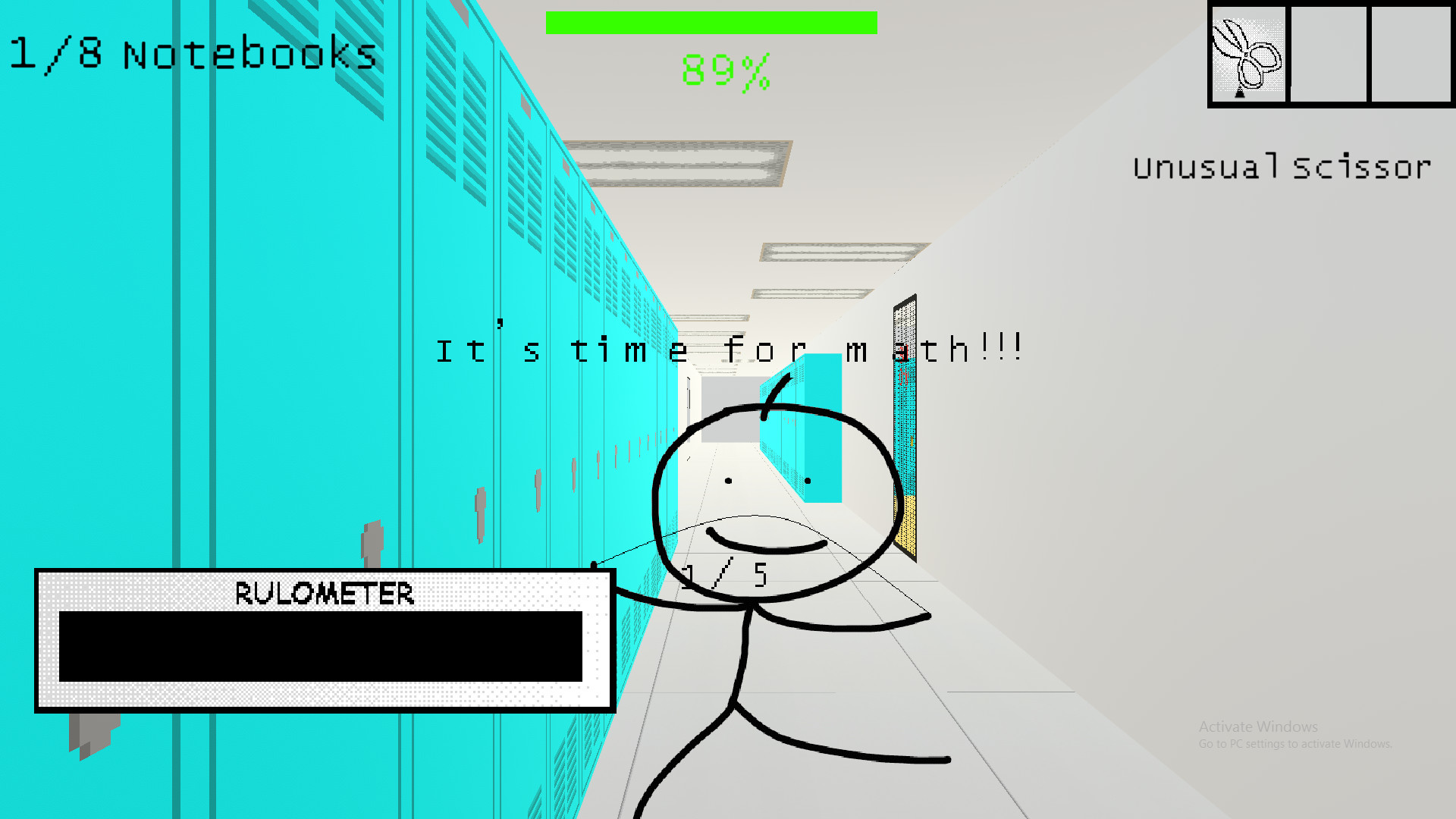 Stick Man's Basics in Easy and Exciting Math Game! [Baldi's Basics] [Mods]