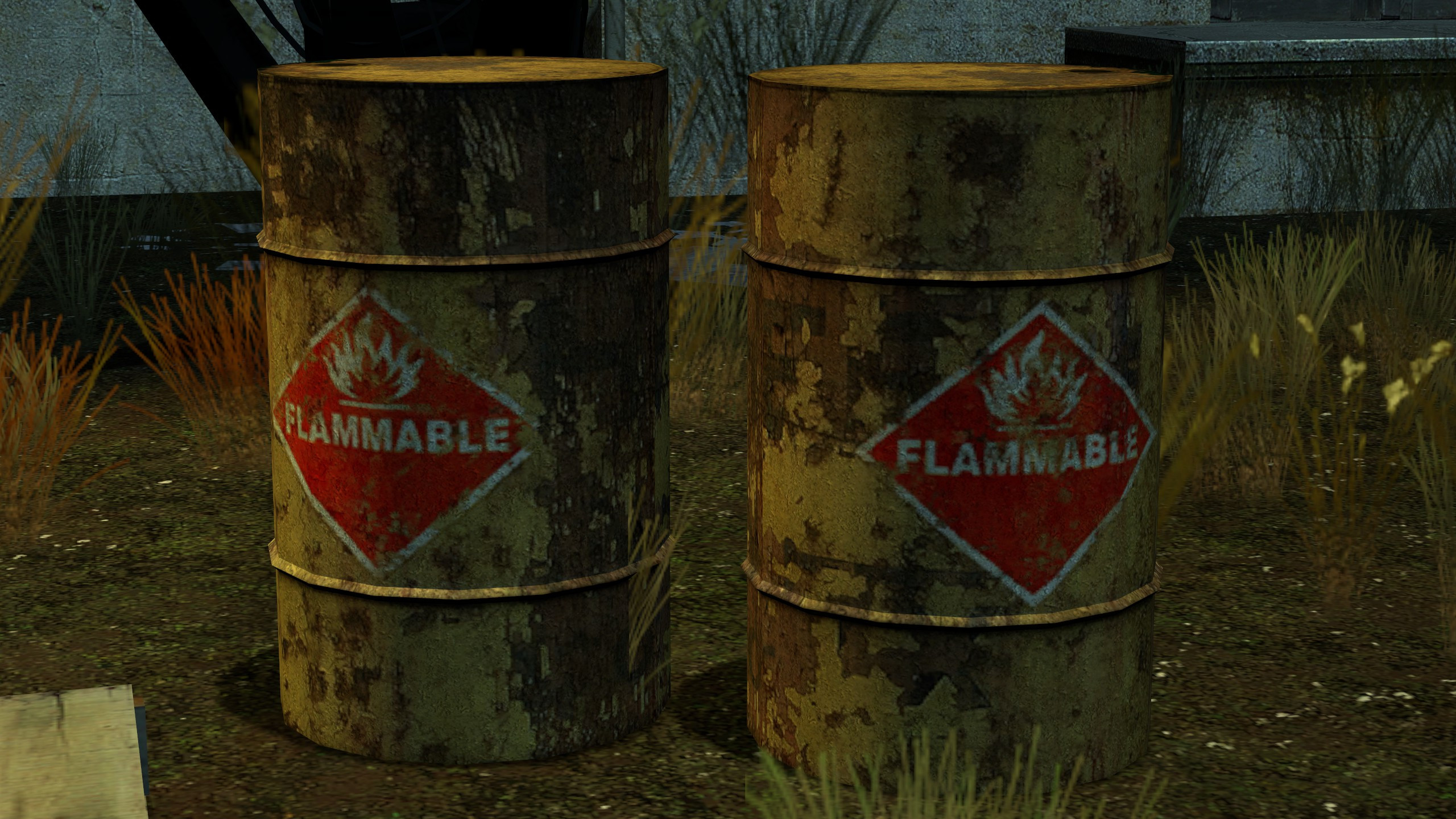 Yellow Oil Drum Mod for Half-Life 2 | HL2 Mods