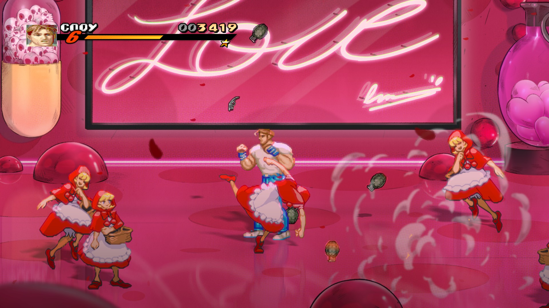 Bulleta over Victoria (Margaret) Mod for Streets of Rage 4 | SOR4 Mods