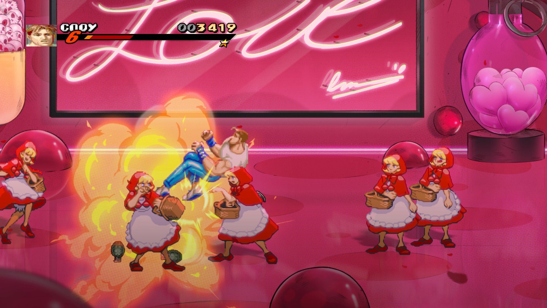 Bulleta over Victoria (Margaret) Mod for Streets of Rage 4 | SOR4 Mods