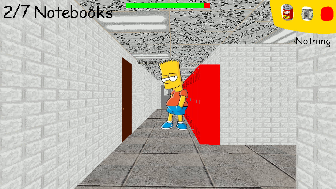 The Simpson Basics Mod for Baldi's Basics | Baldi Mods
