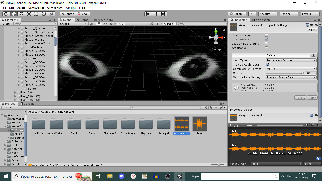 Angry Munci helps Baldi [Baldi's Basics] [Mods]