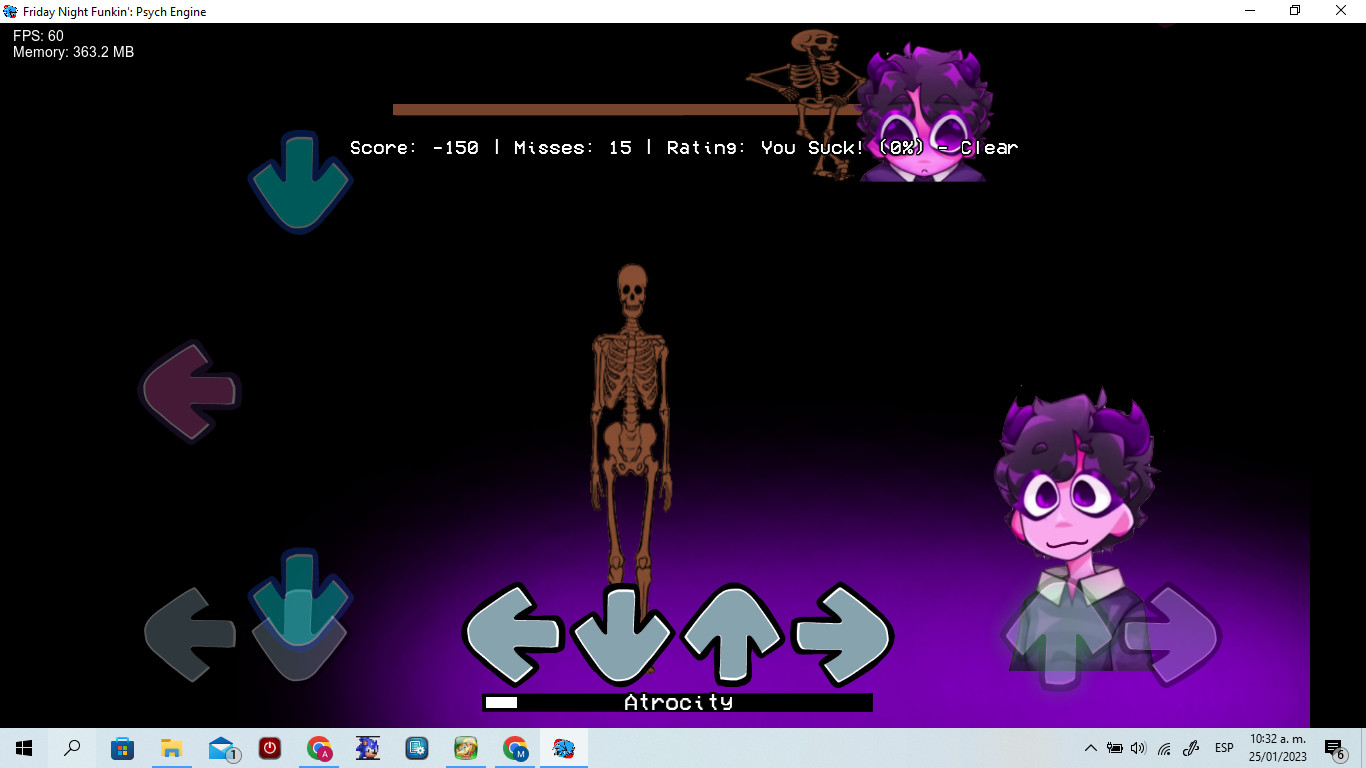 ATROCITY FNF MOD (RESKIN & RECHART) [Friday Night Funkin'] [Mods]