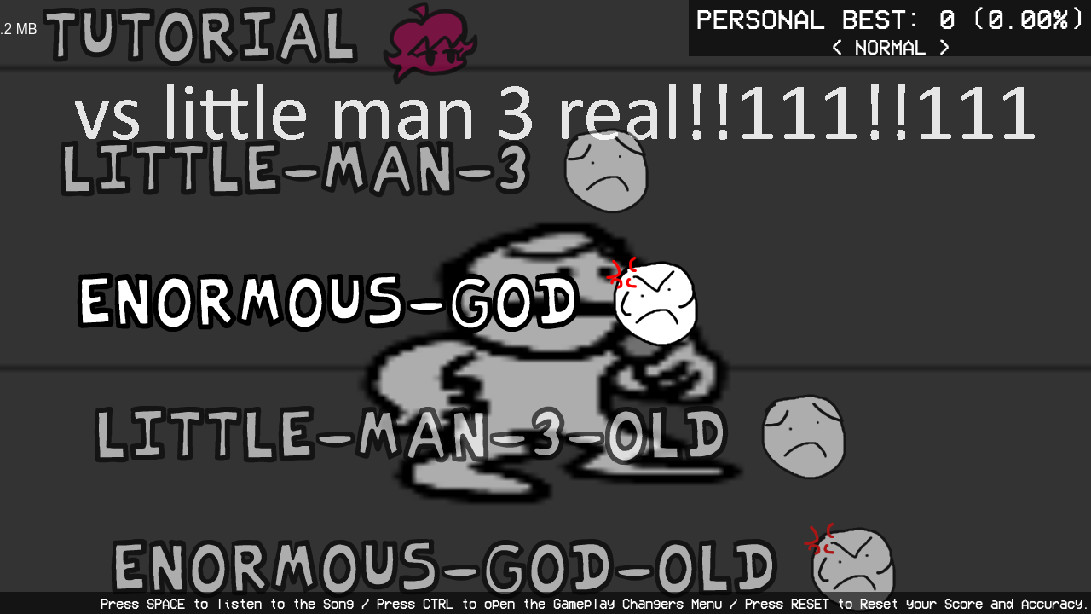 Friday Night Funkin VS Little Man 3 VERSION 2! Mod for Friday Night ...