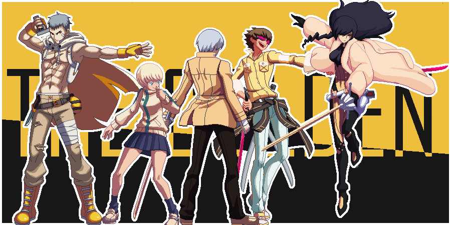 Golden Recolor Pack (Color 31) Mod for Persona 4 Arena Ultimax | P4AU Mods