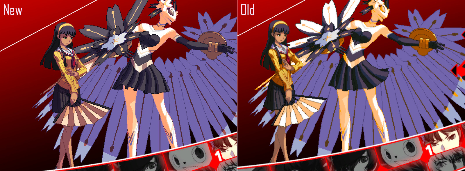 Golden Recolor Pack (Color 31) Mod for Persona 4 Arena Ultimax | P4AU Mods