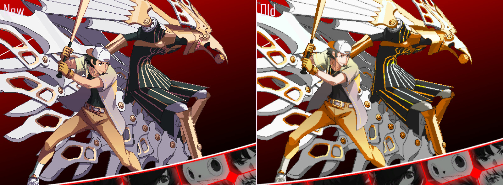 Golden Recolor Pack (Color 31) Mod for Persona 4 Arena Ultimax | P4AU Mods
