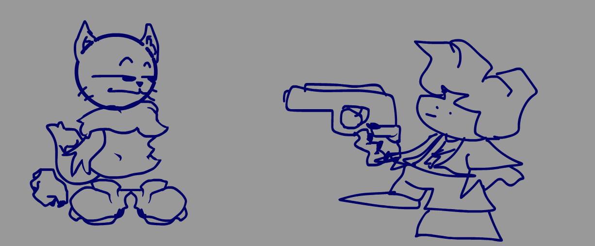 Ruby Furry - Skin + FLA - Chromatics [Friday Night Funkin'] [Mods]