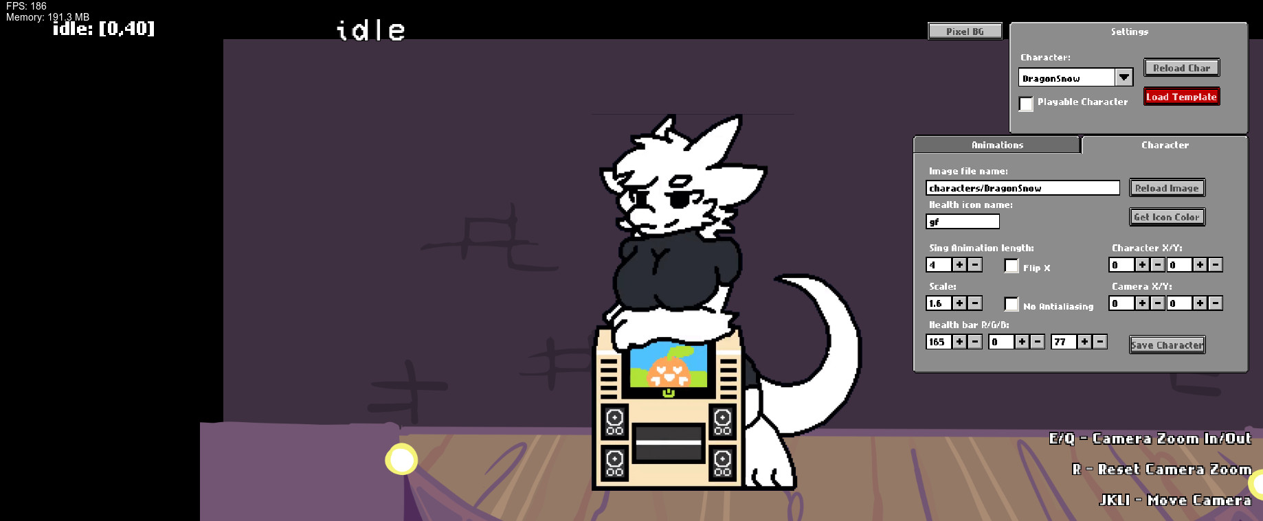 DragonSnow GF [Friday Night Funkin'] [Mods]