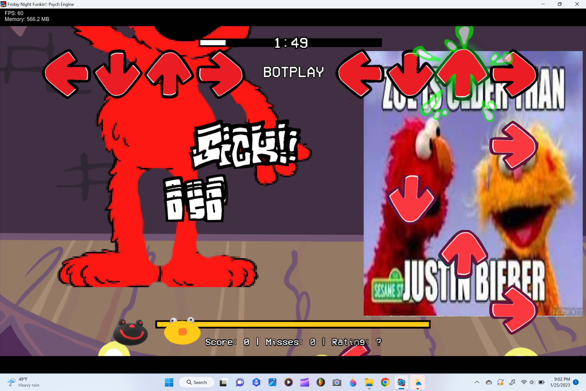 omg its elmo from fnf (V4!)[BTG EPIC JOKE MOD JAM] [Friday Night Funkin ...