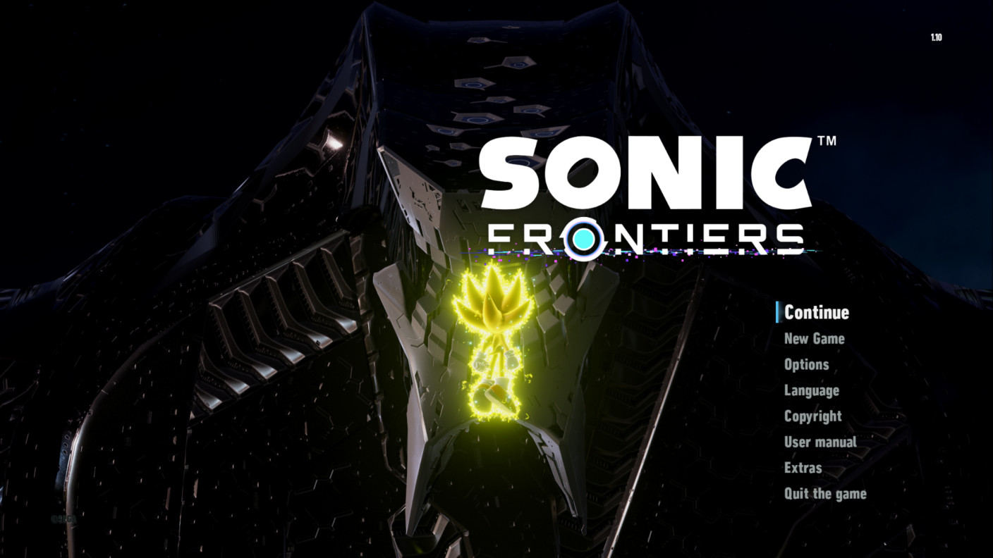 Titan Renders for Title Screen Mod for Sonic Frontiers | Frontiers Mods