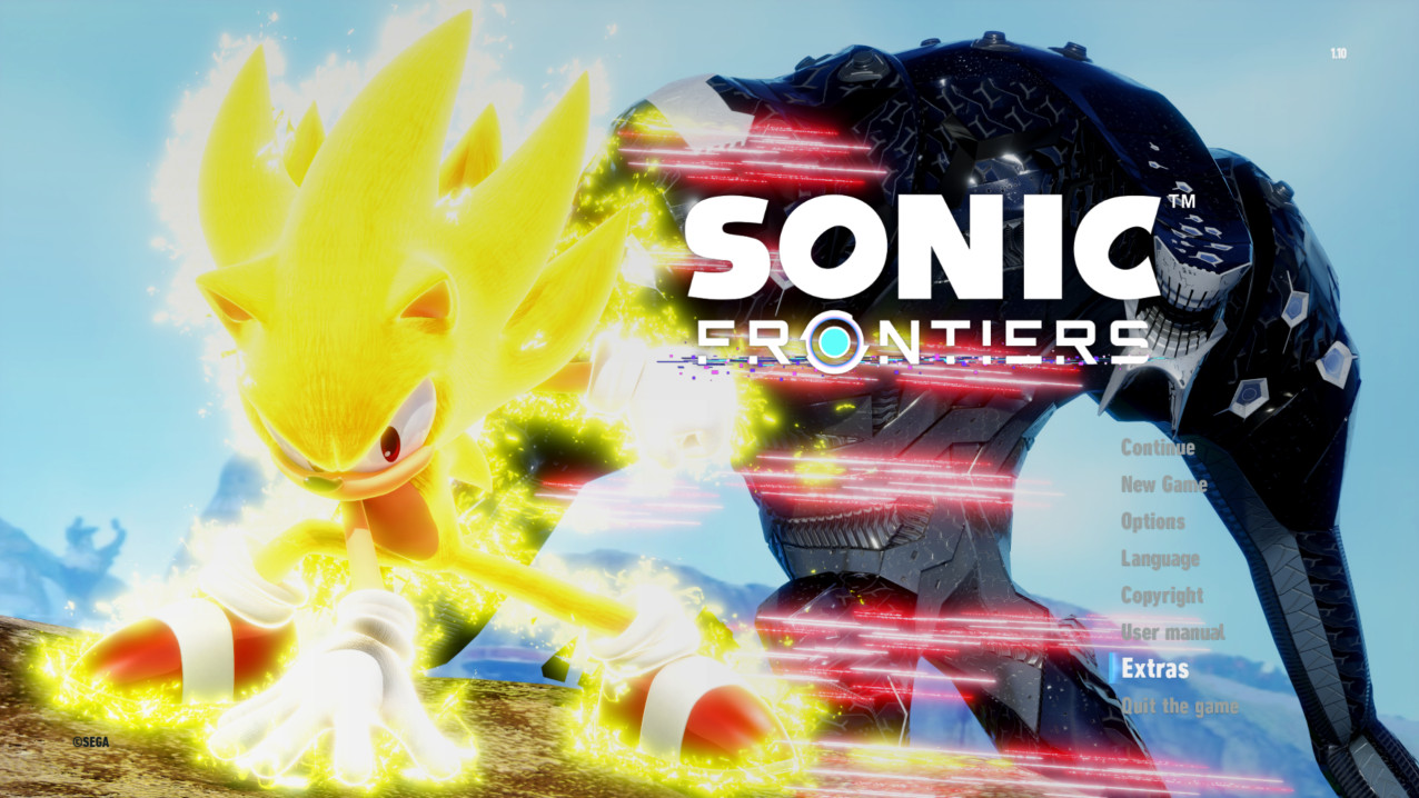 Titan Renders for Title Screen Mod for Sonic Frontiers | Frontiers Mods