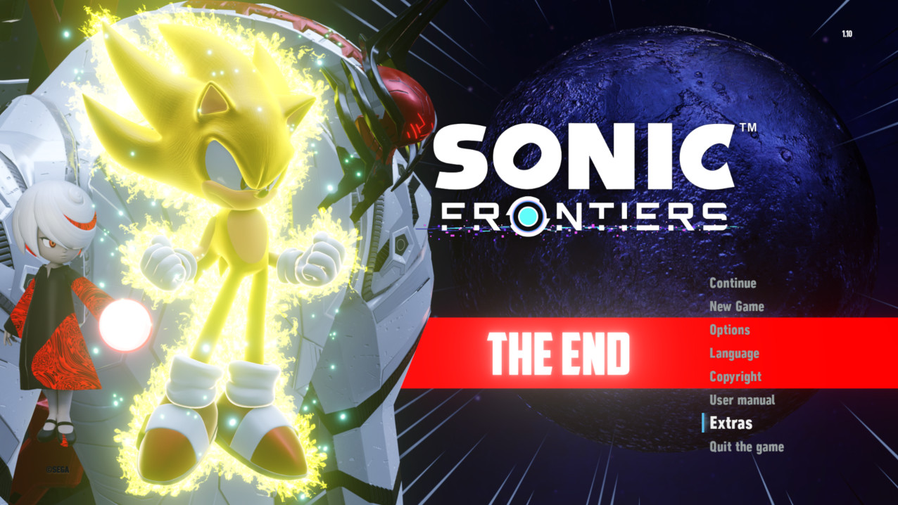 Titan Renders for Title Screen Mod for Sonic Frontiers | Frontiers Mods