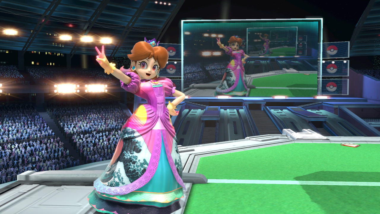 Great Wave Daisy Mod for Super Smash Bros. Ultimate | SSBU Mods