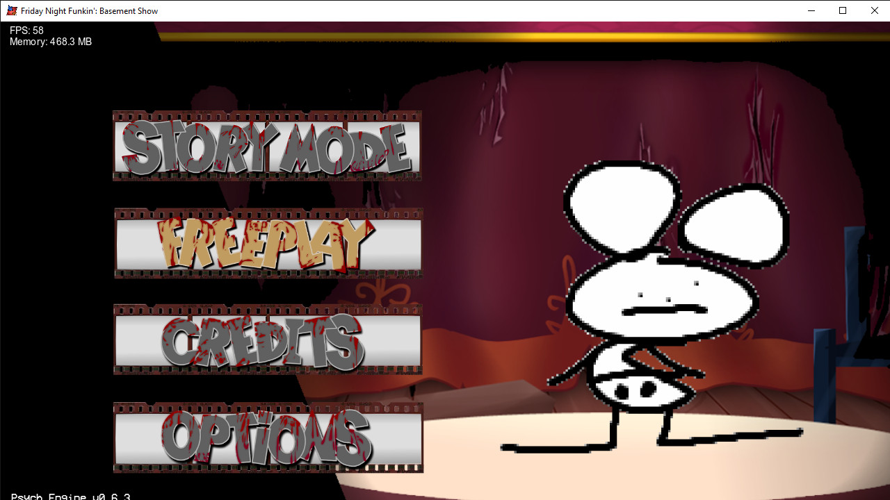 FNF Basement Show Meme Mania But Funny Mouse [Friday Night Funkin'] [Mods]