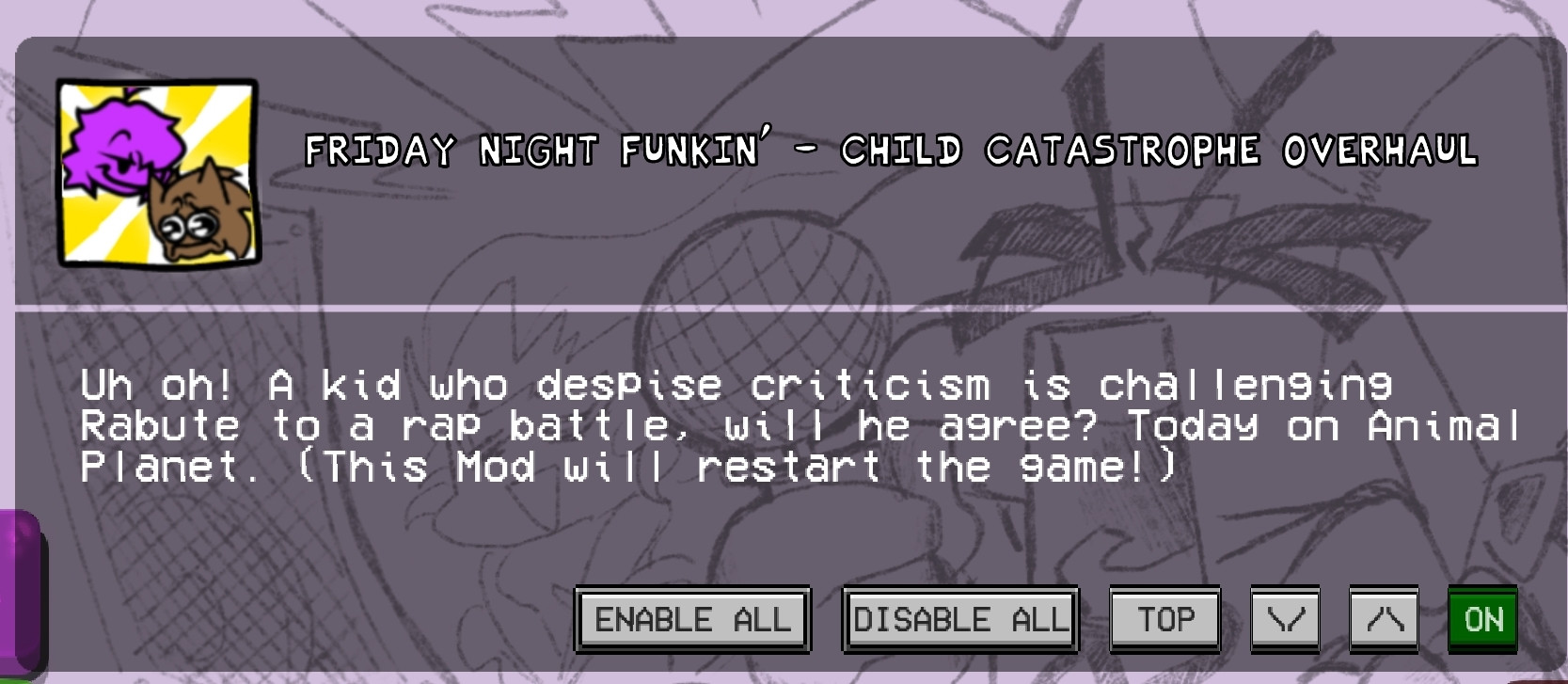 Friday Night Funkin' Child Catastrophe Overhaul [Friday Night Funkin ...