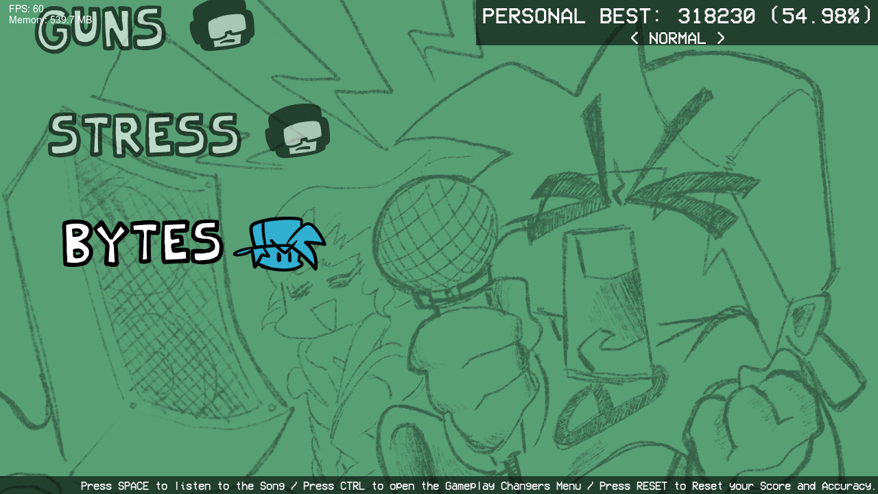 Bytes (Chart) Mod for Friday Night Funkin' | FNF Mods