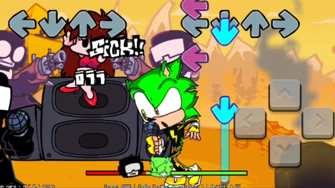 Isaac'GP Over BF [Friday Night Funkin'] [Mods]