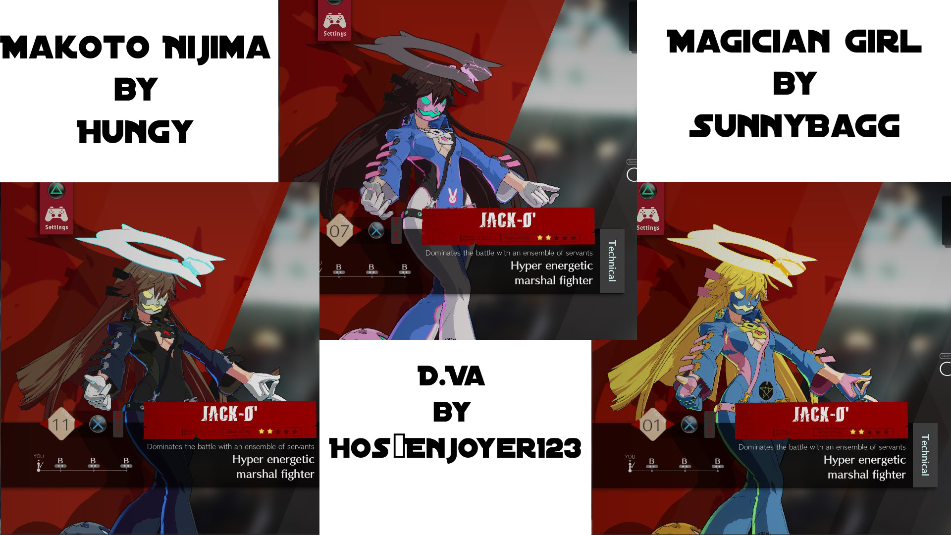 Lighting for Jack-O [GUILTY GEAR -STRIVE-] [Mods]