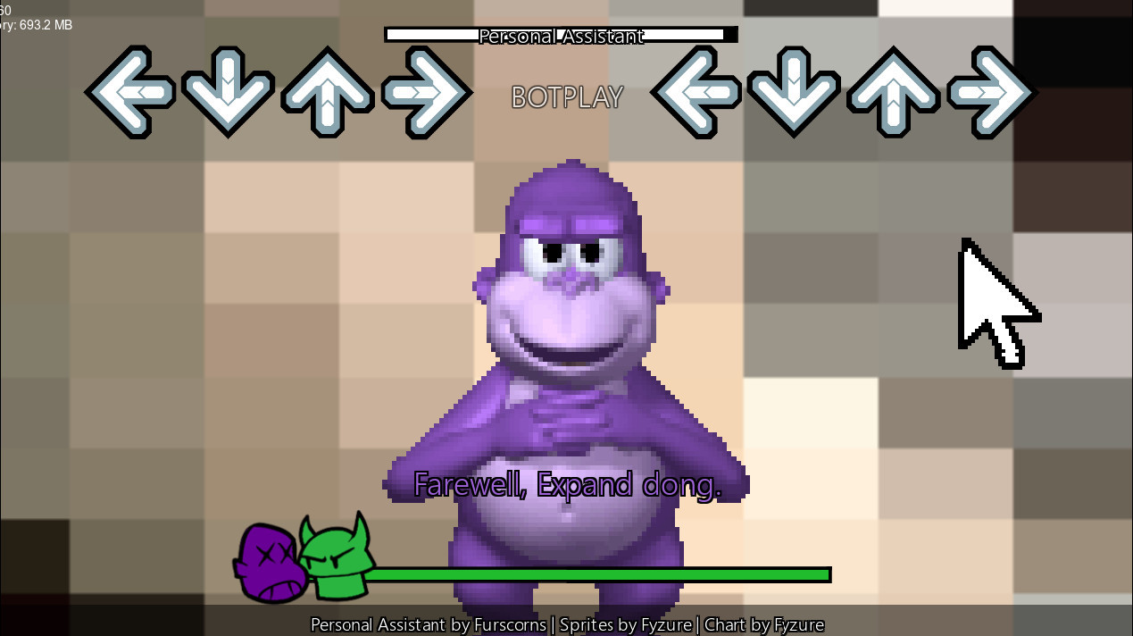 Personal Assistant Rechart Mod for Friday Night Funkin' | FNF Mods