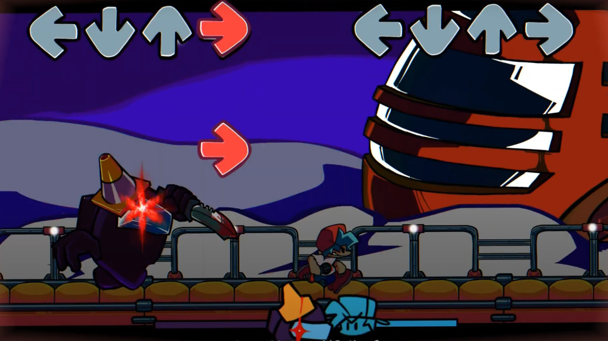 Danger remix at night!!! Mod for Friday Night Funkin' | FNF Mods