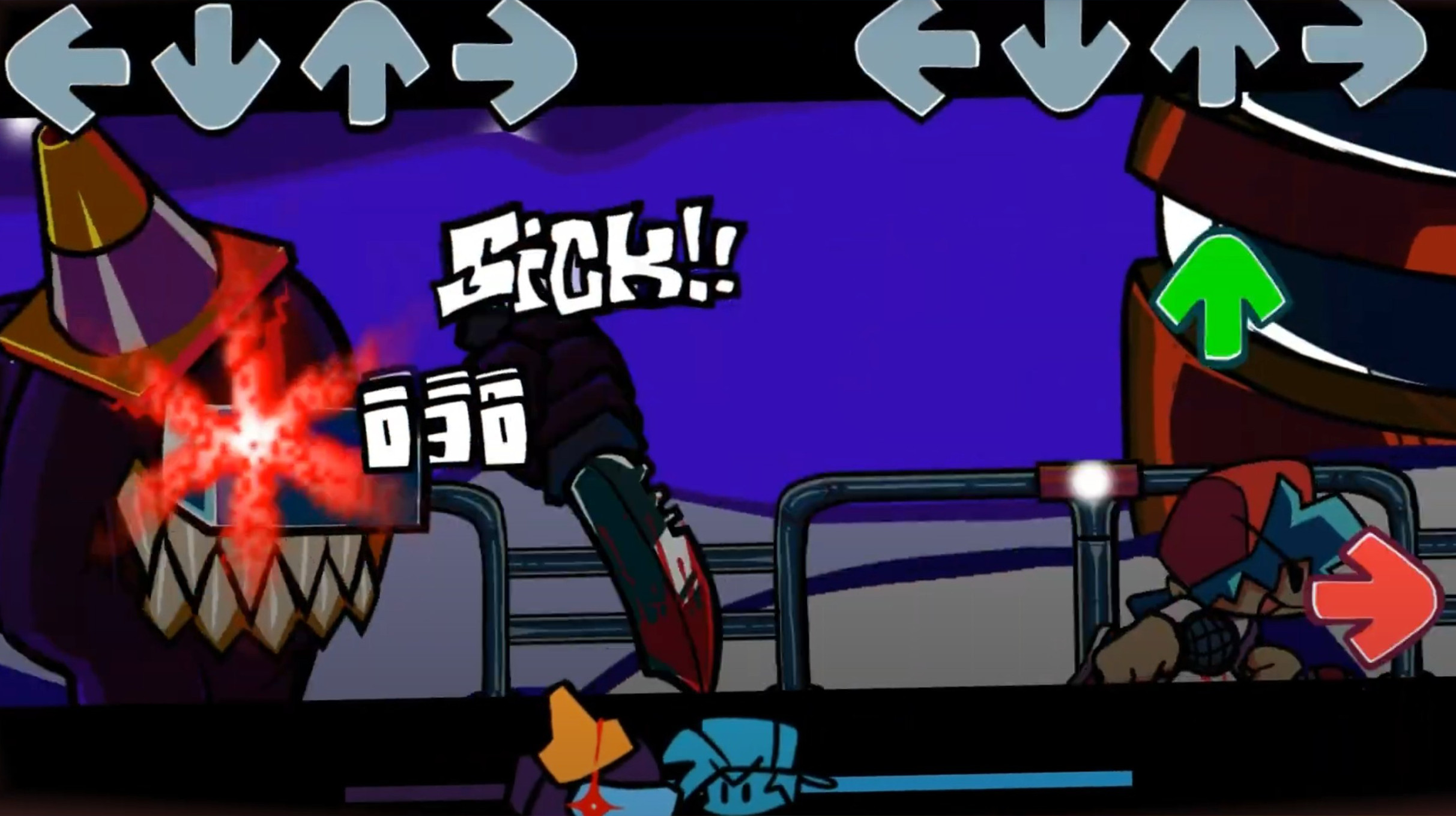 Danger remix at night!!! Mod for Friday Night Funkin' | FNF Mods