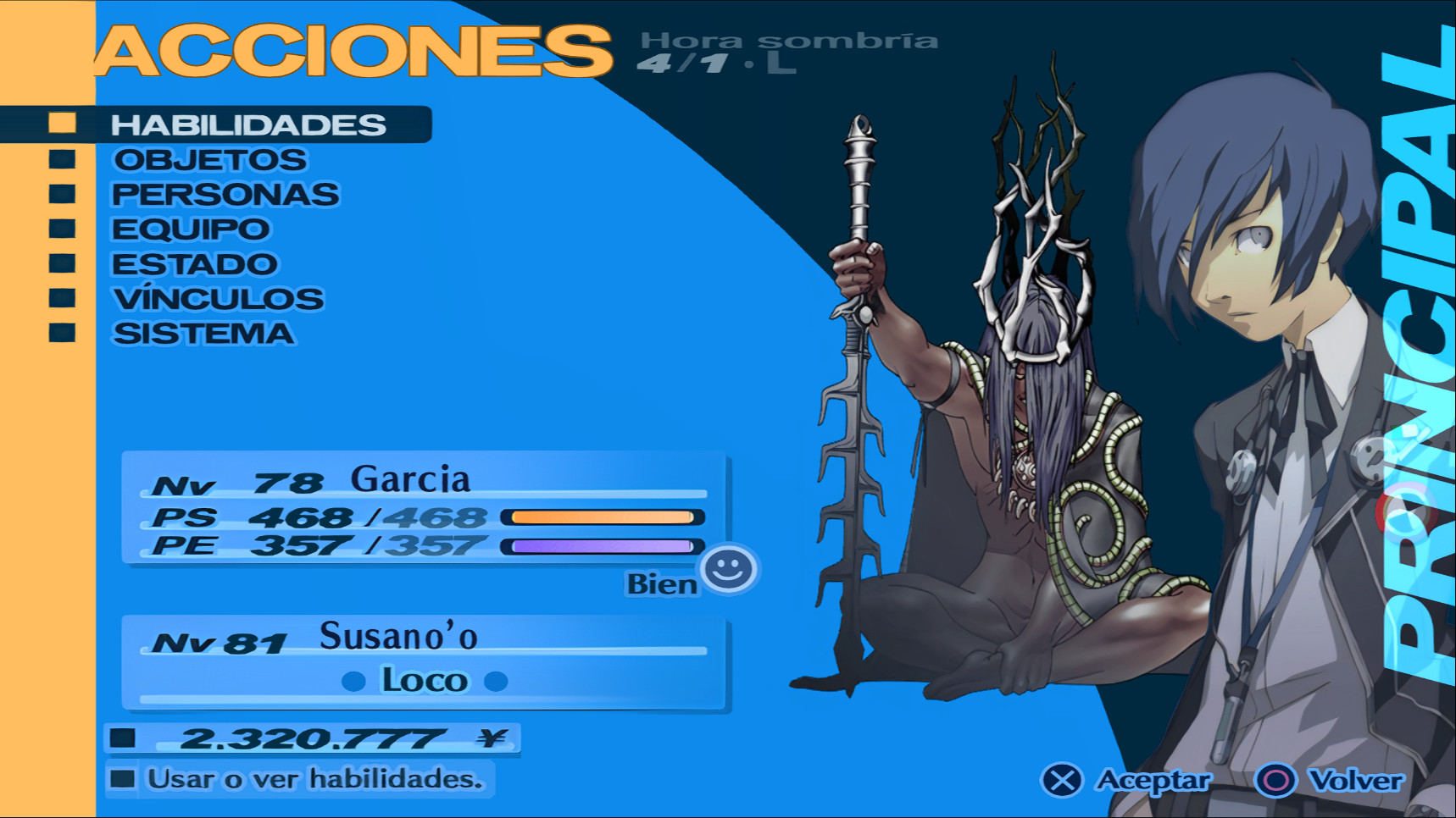 FIX Español for P3FES:HD Overhaul Project Mod for Persona 3 FES | P3FES Mods