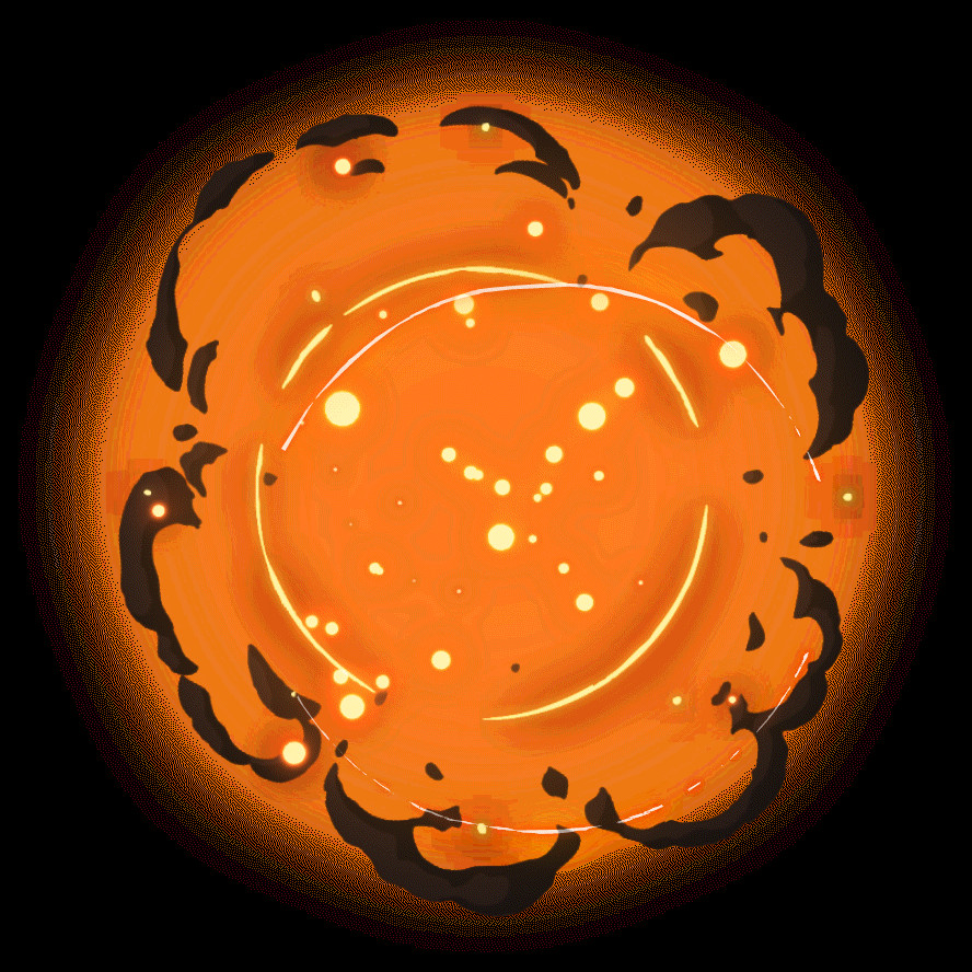 Rainbow Explosions Mod for Geometry Dash | GD Mods