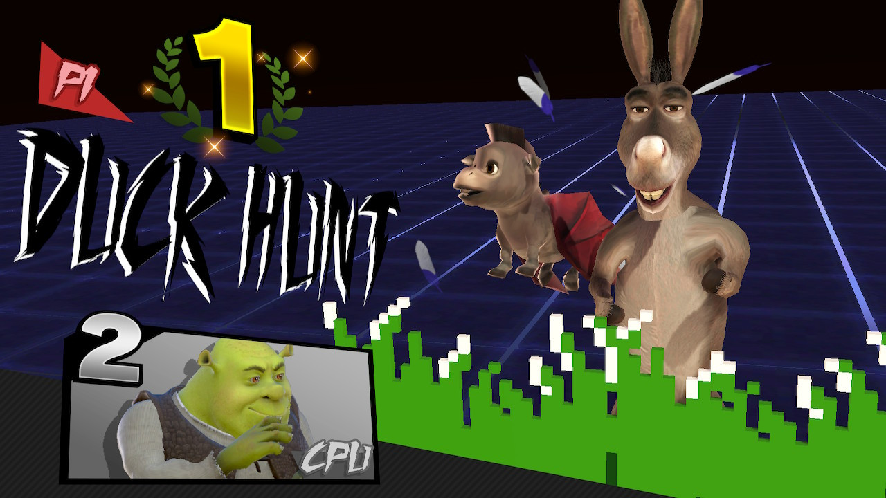 Donkey over Duck Hunt Mod for Super Smash Bros. Ultimate | SSBU Mods