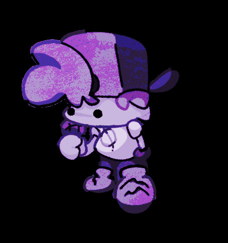 Salt's Oddly Stylized BF Skin Mod for Friday Night Funkin' | FNF Mods