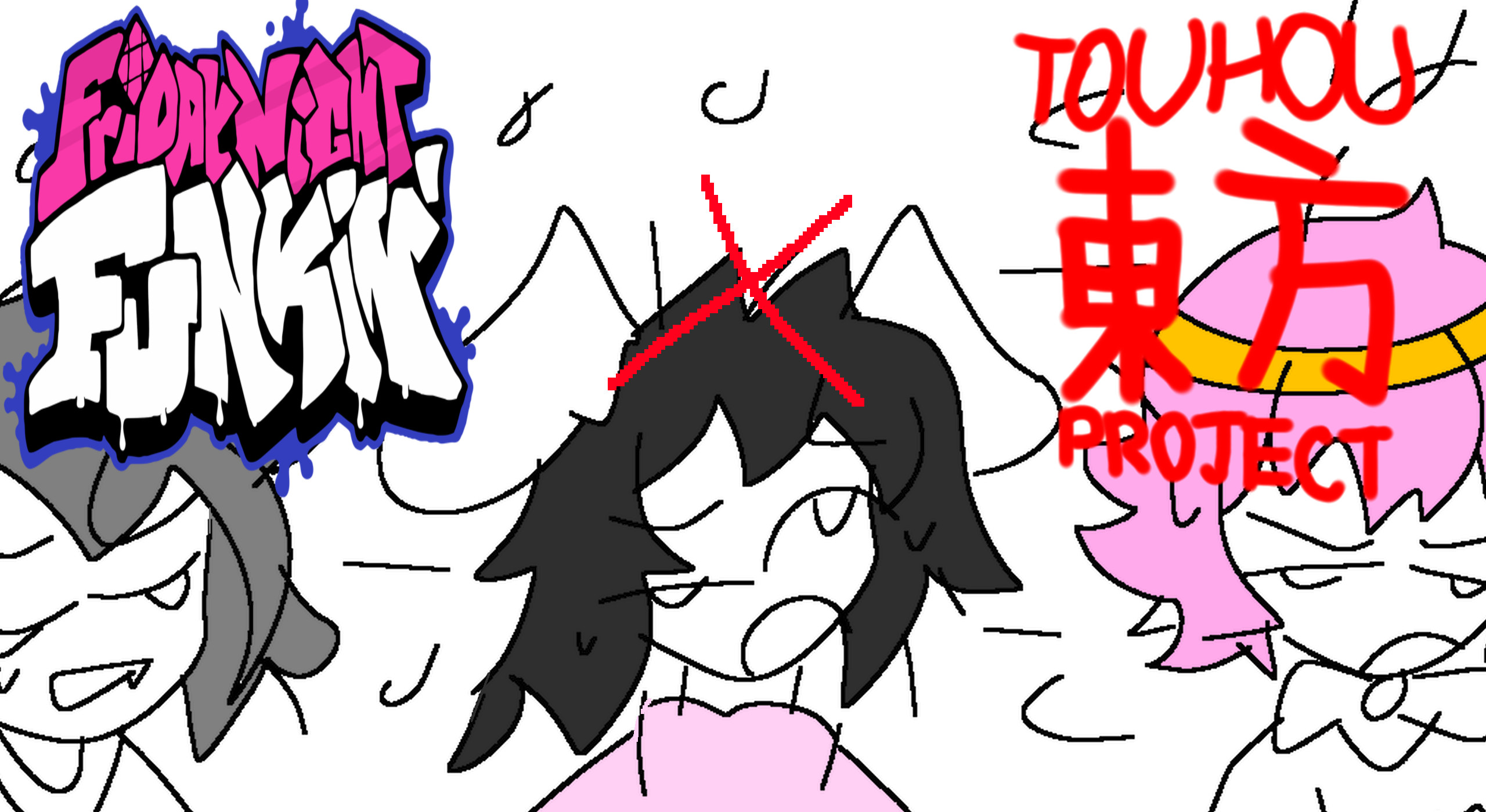 FNF: A Very Serious Touhou Mod [Friday Night Funkin'] [Mods]