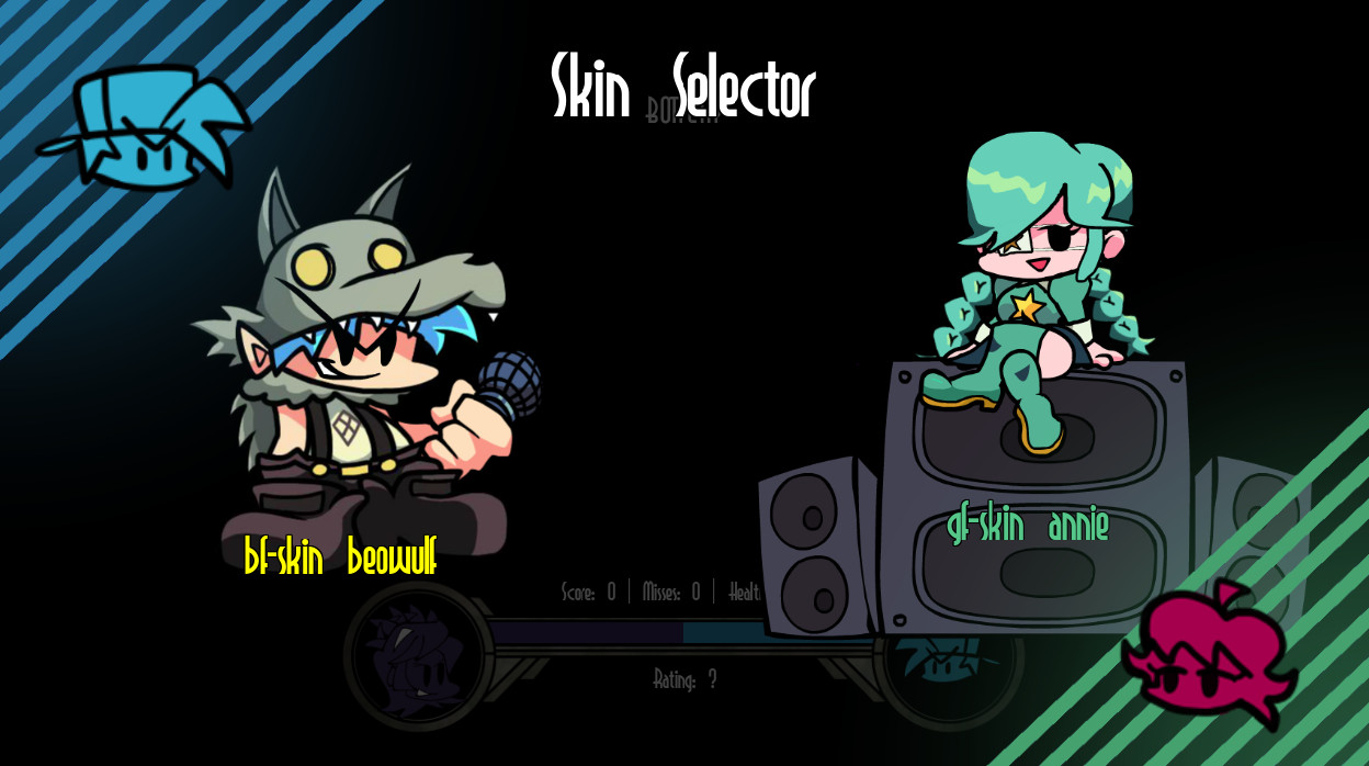 SKULL NIGHT FUNKIN’ - FNF x SKULLGIRLS Mod for Friday Night Funkin ...
