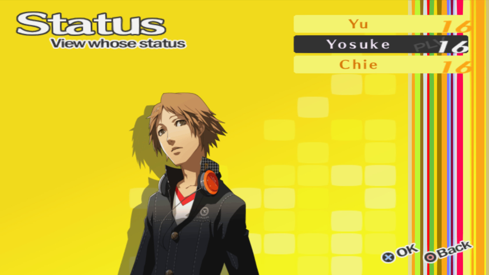 Saturated Portraits Mod for Persona 4 (PS2) | P4 (PS2) Mods