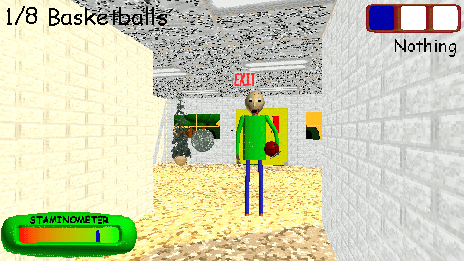 Baldi Loves Basketball V1.23 [Baldi's Basics] [Mods]