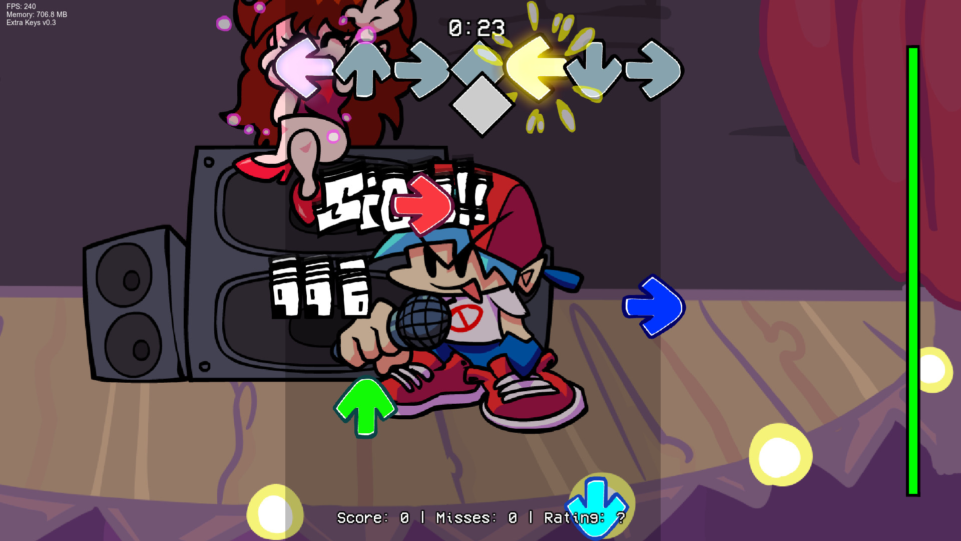 Funkin Rush 7k Mod for Friday Night Funkin' | FNF Mods