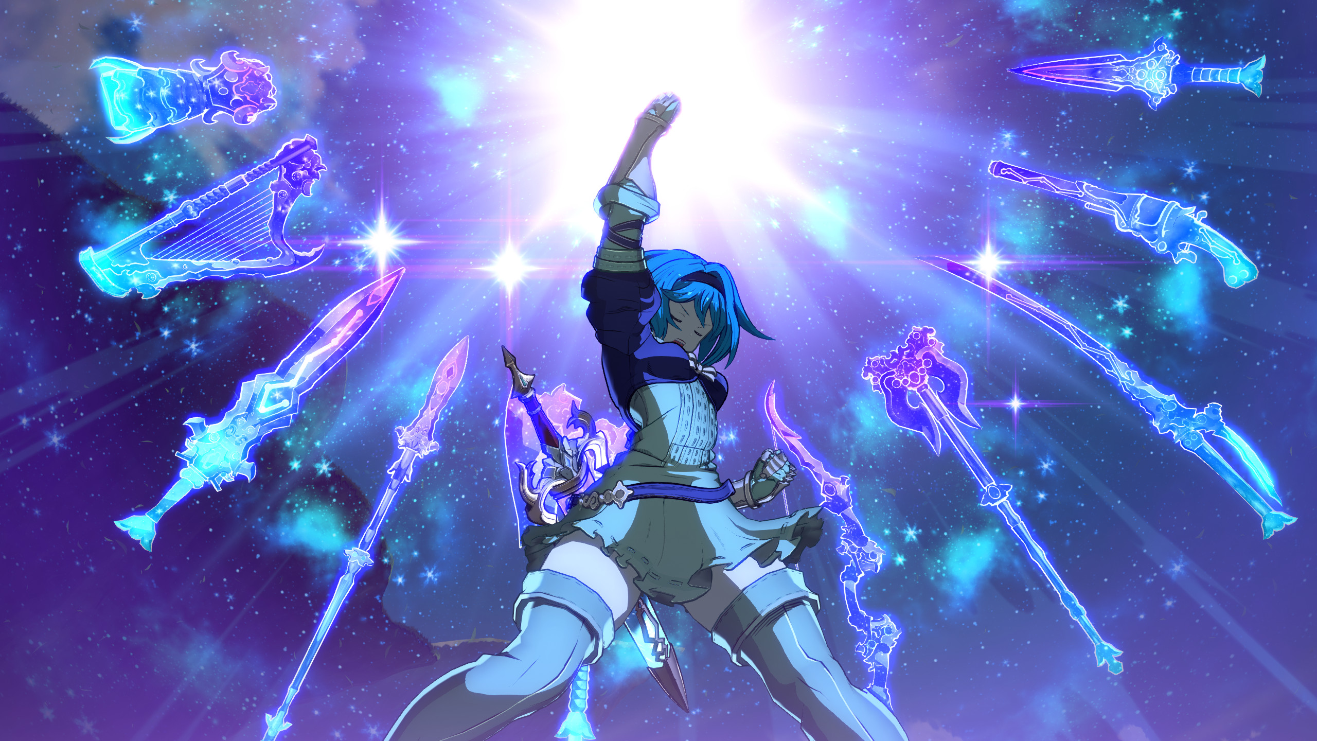 I-No Vs Slash Dust Djeeta [Granblue Fantasy: Versus] [Mods]