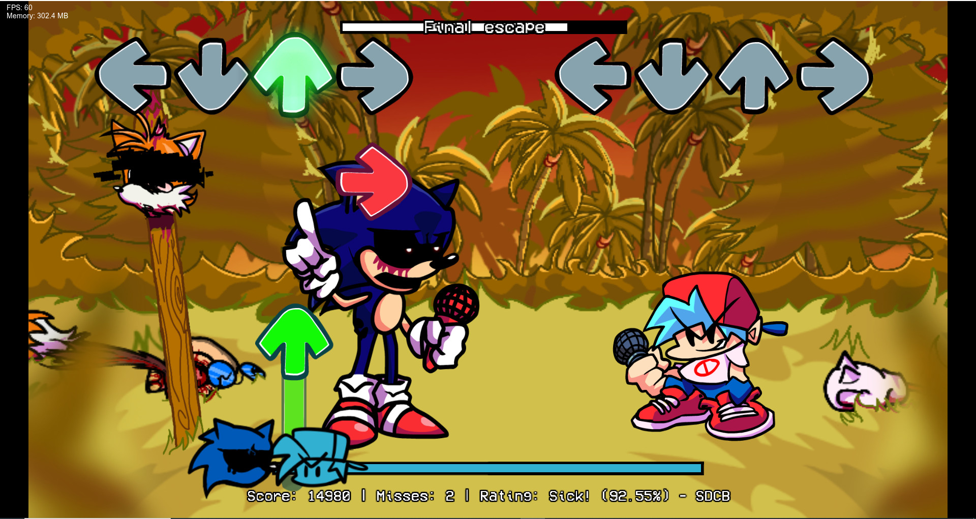 Final Escape Furscorns Remix Playable! Mod for Friday Night Funkin ...