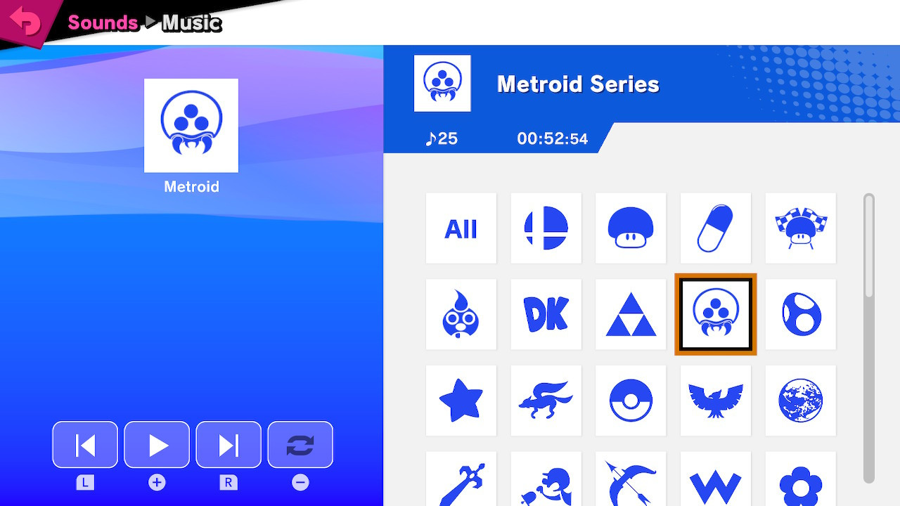 Metroid Species Series Icons Pack [Super Smash Bros. Ultimate] [Mods]